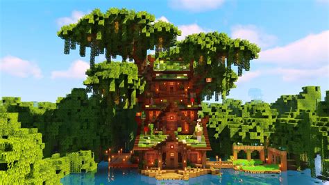 How To Make A Normal Treehouse In Minecraft At Kathy Yancey Blog