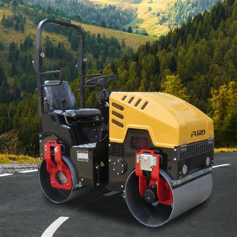 Hydraulic Vibrating Asphalt Compactor 1 Ton Road Roller Machine