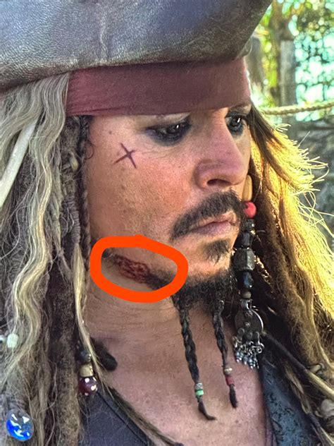 Pirate Scar Face Makeup