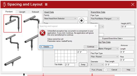 HydraCARDs When Selecting A New Sprinkler From The Head Selector After Selecting Temp