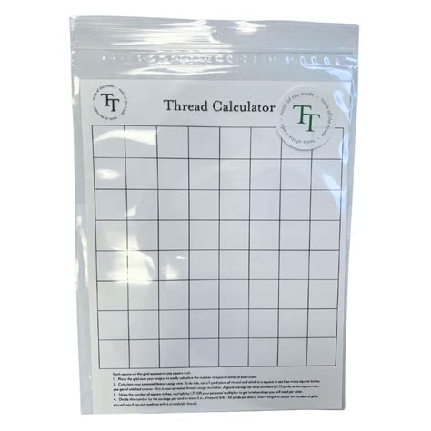 Thread Calculator Quail Run Needlework