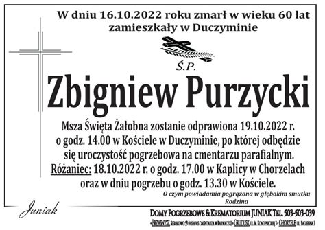 Zbigniew Purzycki Lat 60 Infoprzasnysz