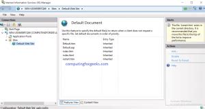 How To Configure Default Site In IIS Server ComputingForGeeks How To Use Default Site In