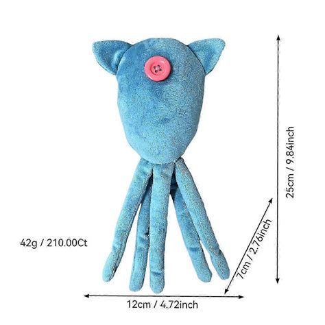 Ghost Mother Coraline Squid Caroline Squid Plush Toy Fruugo Uk