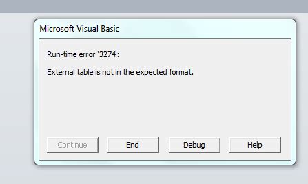 Solved I M Getting A Run Time Error Because Of A Wrong Excel File Extension Experts Exchange