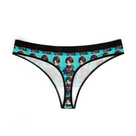 Anime Thong Cosplay Lingerie Levi Fan T Etsy