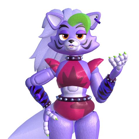 Blender Testing New Roxy Model Fnaf Sb By Vortex419 On Deviantart