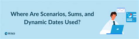 Dynamic Dates Sum Average And Scenarios Step By Step Guide Wall