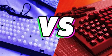 Mechanical Keyboard Vs Normal Keyboard What Is The Difference