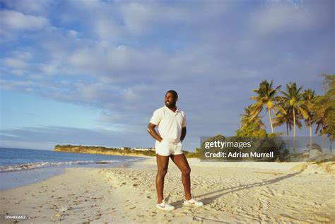 West Indian Cricketer Viv Richards During The England Test Tour Of