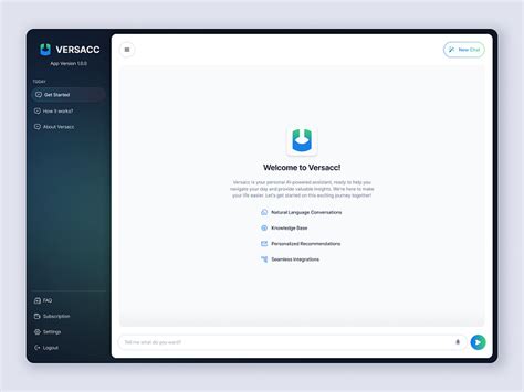 Versacc Ai Chat Gpt Web App By Ihya Fathurr 🤖 For Vektora On Dribbble