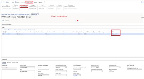 [scrap and replace] disposition code for sales return order in