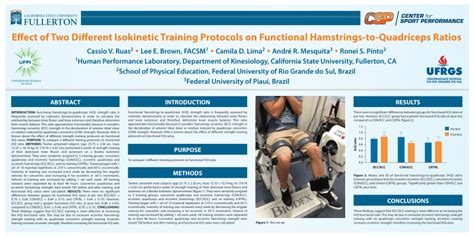 Pdf Effect Of Two Different Isokinetic Training Protocols On Functional Hamstrings To
