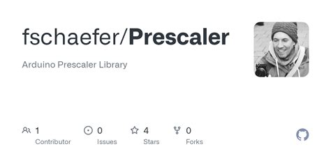 Github Fschaefer Prescaler Arduino Prescaler Library