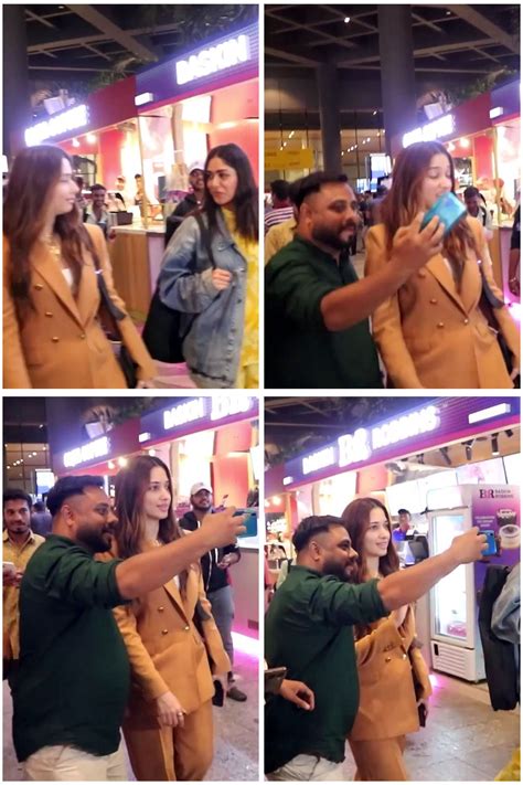 Tamanna Bhatia And Mrunal Thakur Seen At The Airport