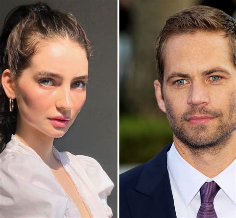 Paul Walker Daughter Meadow Rain Picture