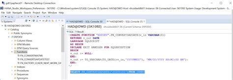 Issue When Using Hana Date Format Sap Community