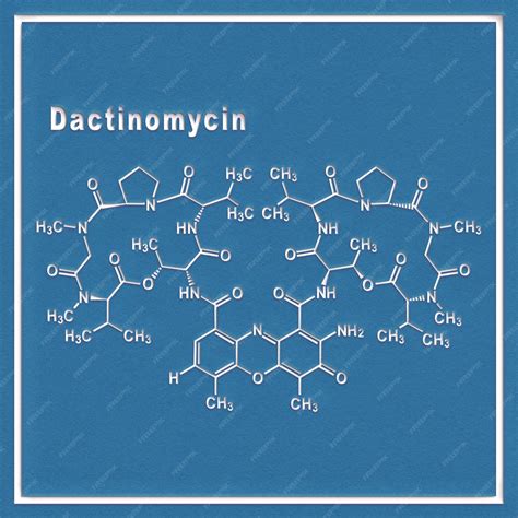 Premium Photo Dactinomycin Cancer Chemotherapy Drug Structural