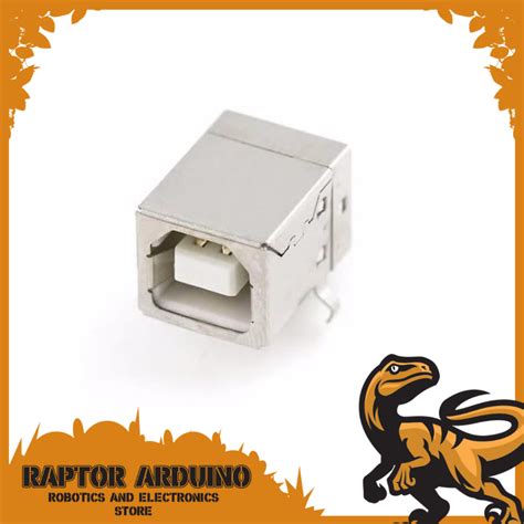 Jual Usb Type B L Tipe Tekuk Soket Female Soket Printer 4p Type For