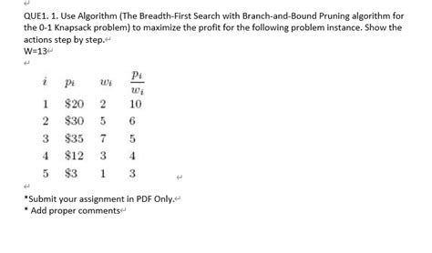 Solved El QUE Use Algorithm The Breadth First Search Chegg