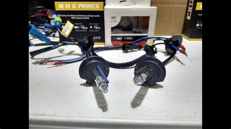 NHK H7 5500K Vs Yeaky H7 5500k = Comparative 2/2 - YouTube