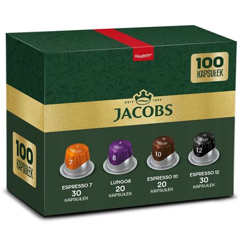 Kapsułki Do Nespresso Jacobs Espresso Intenso Oraz Lungo 100 Szt Mix