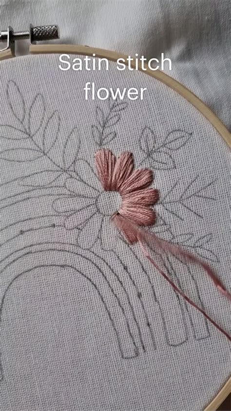 Satin Stitch Flower Hand Embroidery Artofit