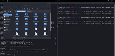 Caja Produces A Lot Of Xsession Errors Support Manjaro Linux Forum