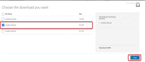 install microsoft visual c 2013 redistributable package x86 remote
