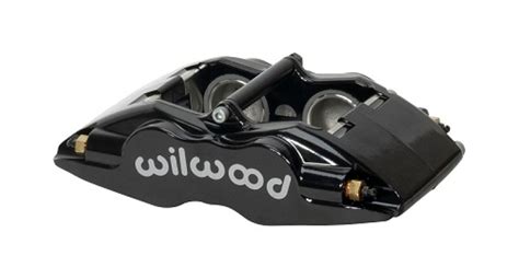 Wilwood Caliper Forged Superlite 162in Pistons 125in Disc Black