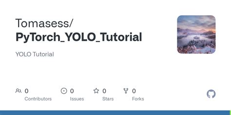 github tomasess pytorch yolo tutorial yolo tutorial
