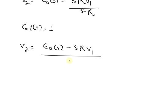 Solved Given The Circuit As Shown In Figure Below Design The Parameters Of The Constant