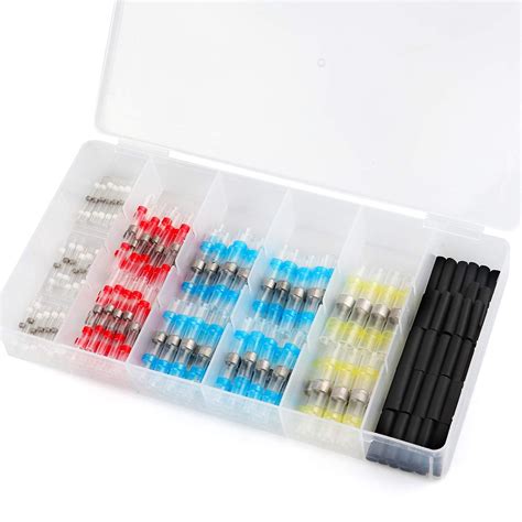 Cosse Thermoretractable 250pcs Connecteur Thermorétractable Manchon