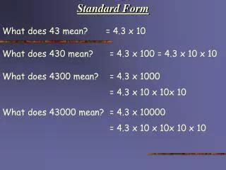 PPT Standard Form And Writing Equations PowerPoint Presentation Free Download ID