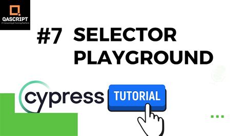 cypress tutorial part 7 using cypress selector playground to inspect