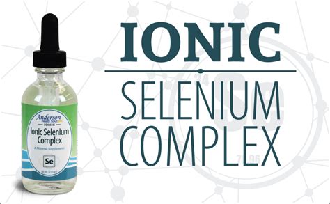 Anderson Ionic Selenium Complex Liquid Selenium Supplement Drops Supports Thyroid