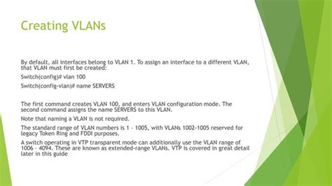Virtual Lan And Vlan Trunking Protocolpptx Computer Networking