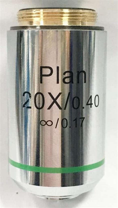 4x Biological Semi Plan Achromatic Microscope Objective 7889 Gxm