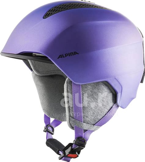 Детский горнолыжный шлем Alpina Grand Jr Flip-Flop Purple (54-57 ...