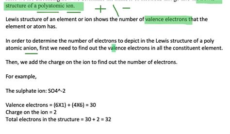 SOLVED How Do You Determine The Number Of Electrons That Go Into The Lewis Structure Of A