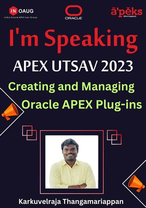 Karkuvelraja Thangamariappan On Linkedin Oracle Orclapex Orclapexjapac Orclapexindia