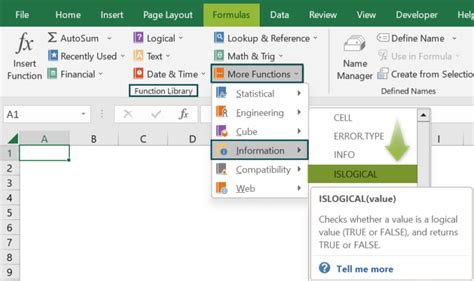islogical excel function formula example how to use