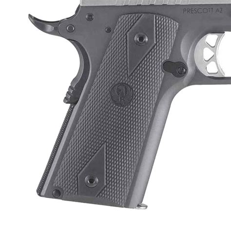 Ruger Sr1911 Commander 9mm Luger 425in Low Glare Stainless Pistol 9