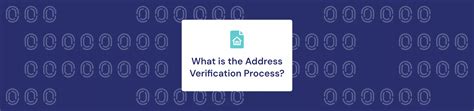 Proof Of Address A Form Of Identity Verification