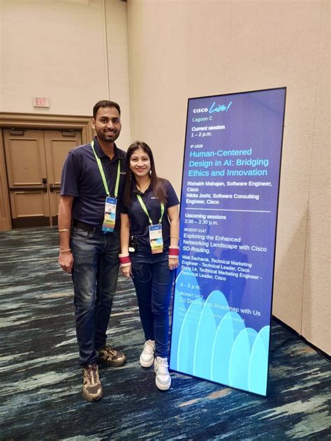 Rishabh Mahajan On Linkedin Ciscolive2024 Gobeyond Lovewhereyouwork Ciscolive Humancentricai