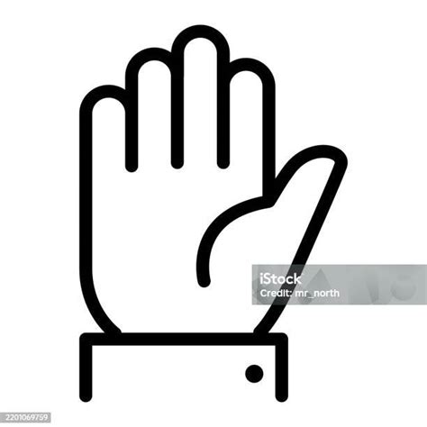 투표 아이콘은 얇은 선 스타일 벡터 일러스트 레이 션 그래픽 디자인 고립 색상에 대한 스톡 벡터 아트 및 기타 이미지 고립