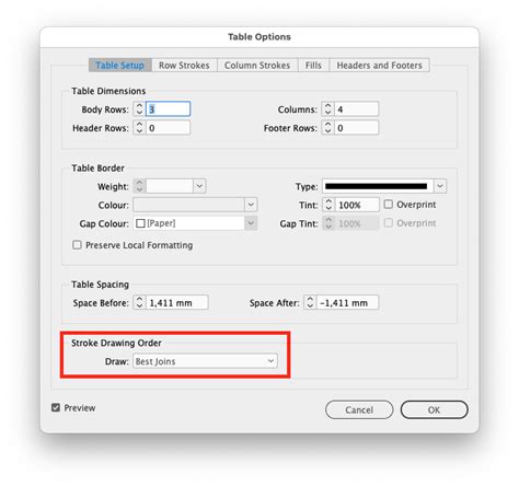 solved table rule overlap adobe community 13394897