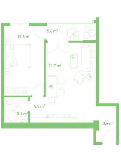 შენობა 1 სართული 12 ბინა 176 Parks Town