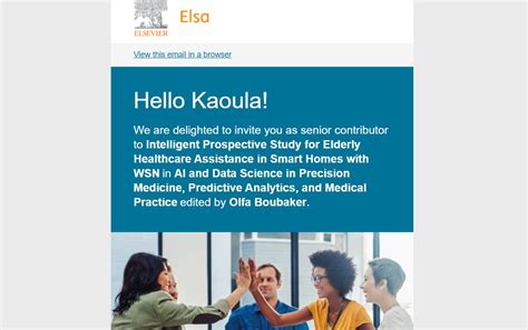 Khaoula Ben Ali On Linkedin Smarthealthcare Ai Precisionmedicine Elderlycare