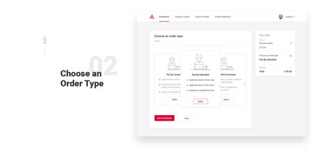 Ux Ui Design For Online Verification Web Application On Behance